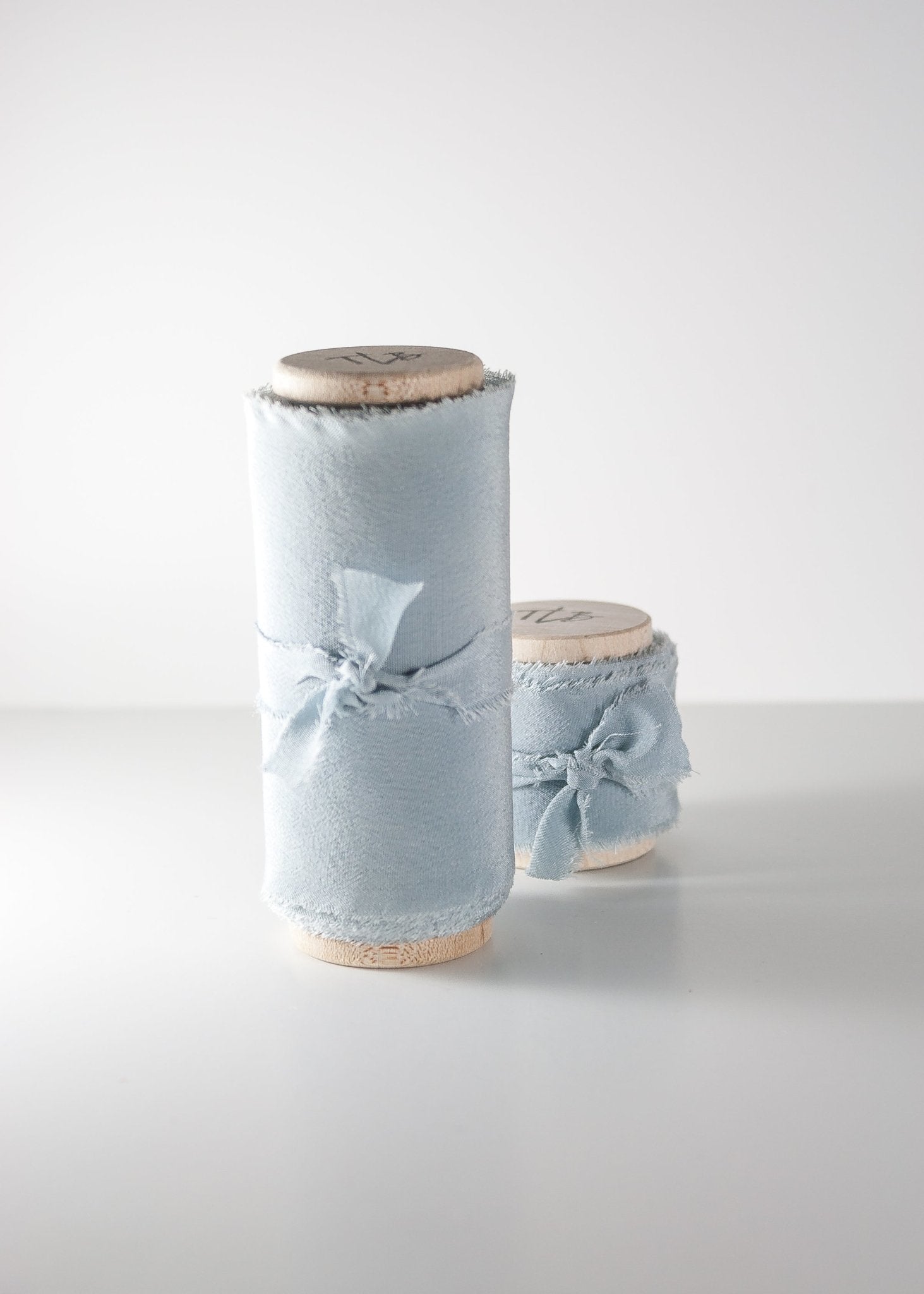 Blue Bell Crepe de Chine Silk Ribbon - The Lesser Bear