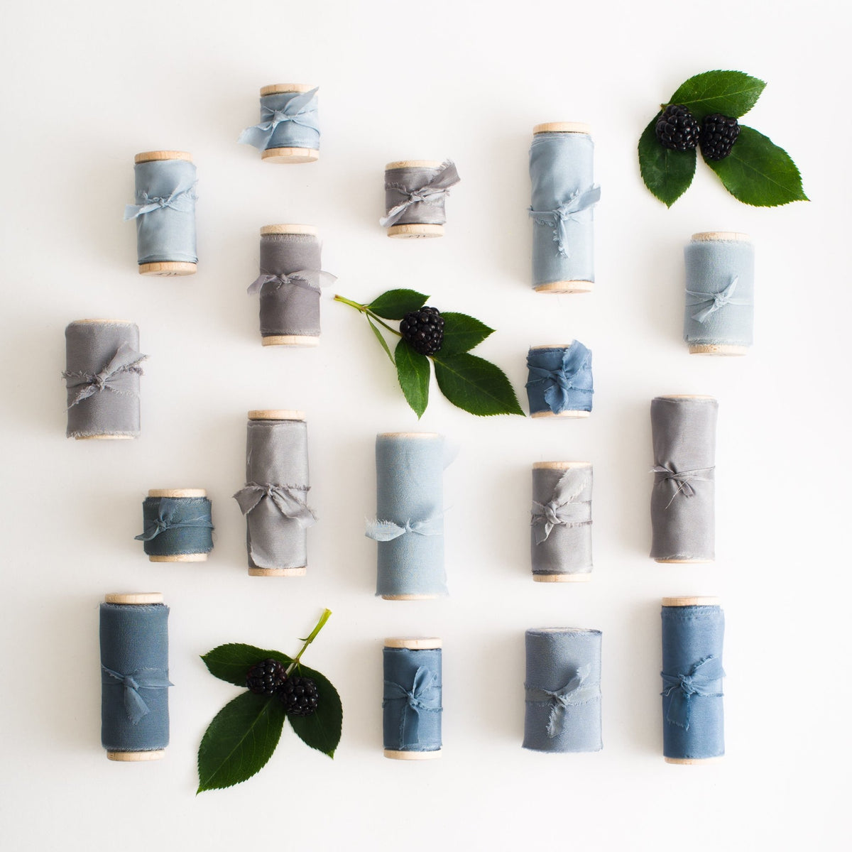 Blue Bell Gauze Silk Ribbon - The Lesser Bear